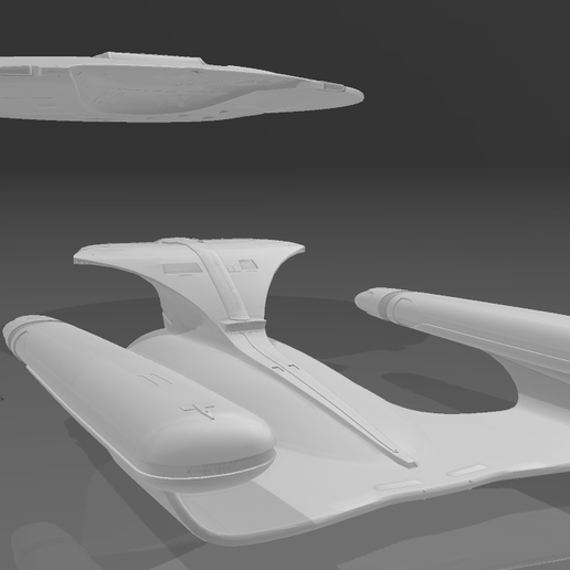 🖖 STO - Federation - Galaxy-class Exploration Cruiser - Saucer Separation・Free STL File for 3D ...